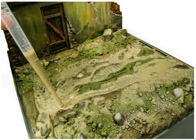 How to make a muddy road with puddles using Still Water | XPIDEMIX